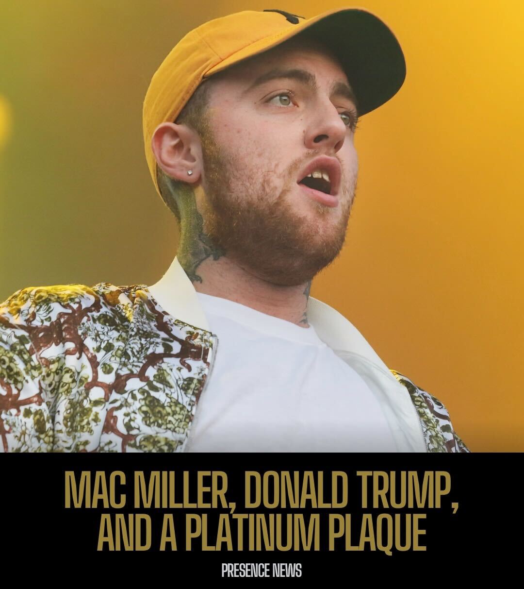 The Feud Between Mac Miller and Donald Trump